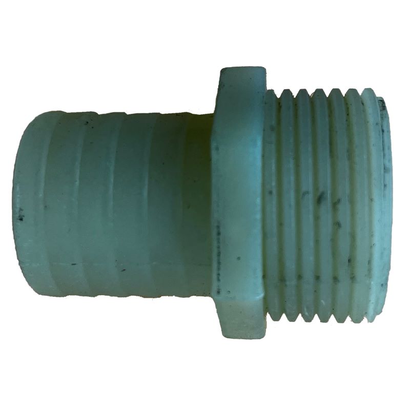 Adaptor 25mm BSP Male x 25mm Hose Tail PVC : AWFS
