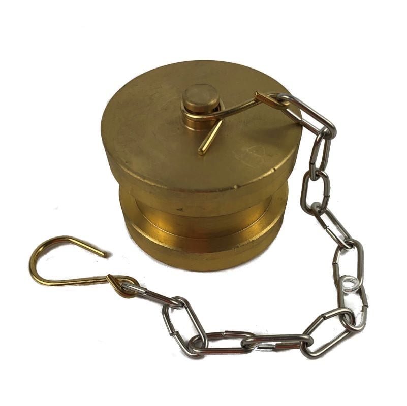 Blanking Cap 38mm BIC Male Brass : AWFS