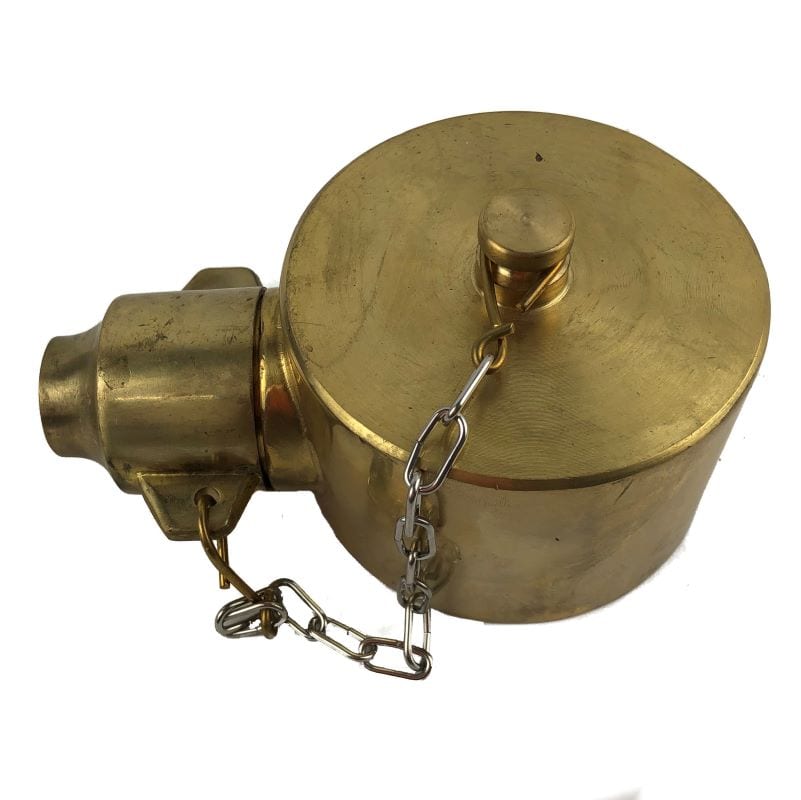 Blanking Cap 65mm BIC F Brass Female : AWFS