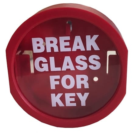 Cabinet B/Glass Key Holder PVC Dia 115mm : AWFS