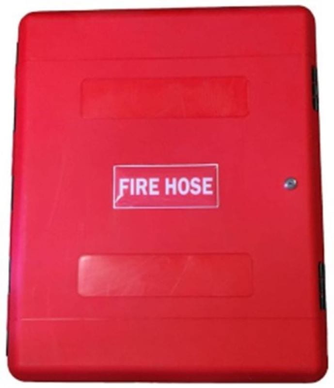 Cabinet Poly Fire Hose Or Dual Ext, Windowless c/w 003 Lock