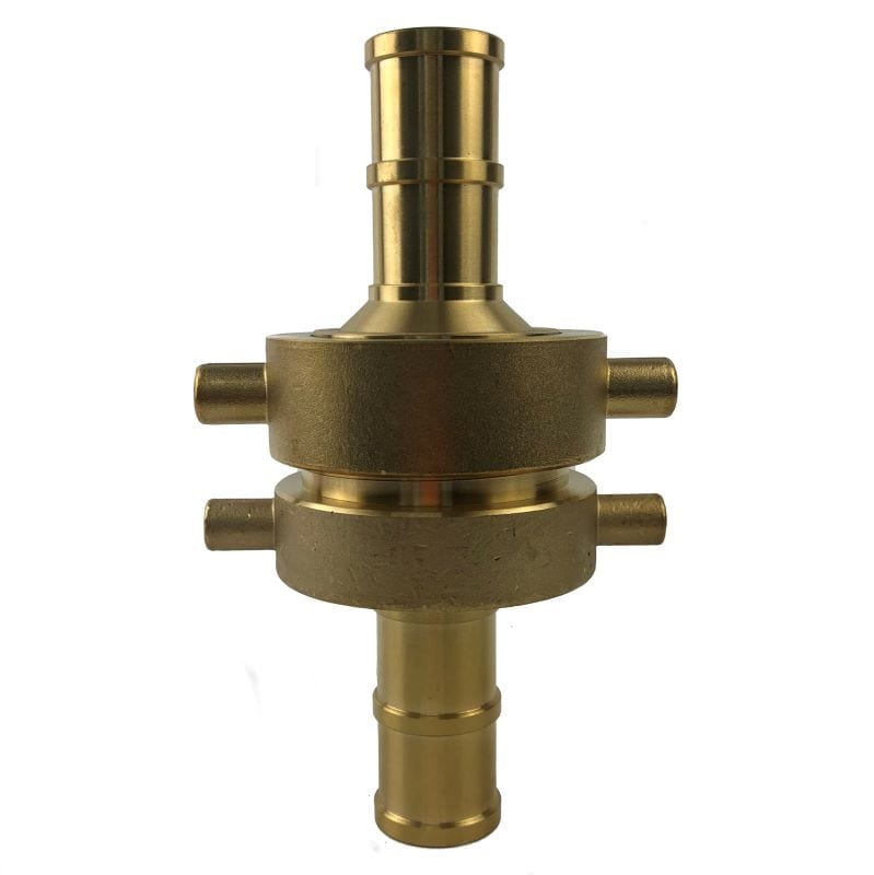 Coupling Set 65mm NSW FBT x 38mm Tail Brass : AWFS