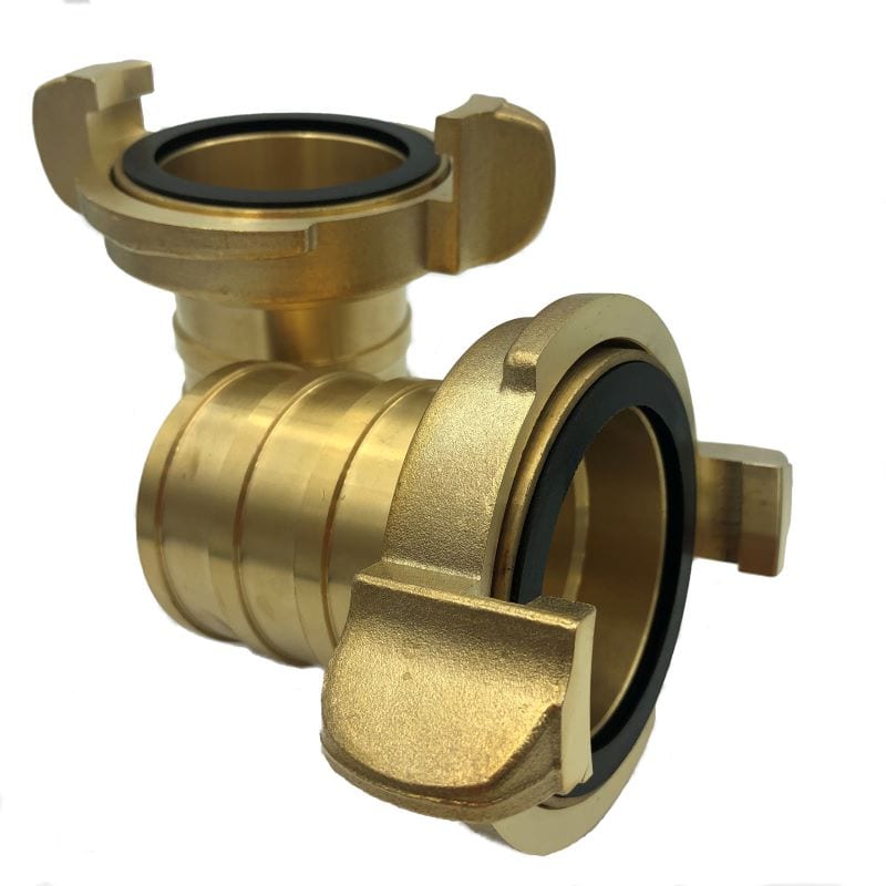 Coupling Set 65mm Nakajima x 65mm Hose Tail Brass : AWFS