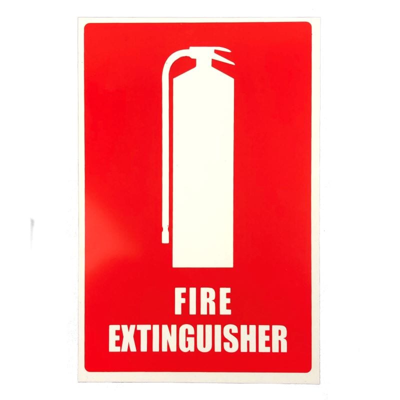 Loc Sign S/A Fire Ext Small 150mm W x 225mm H : AWFS