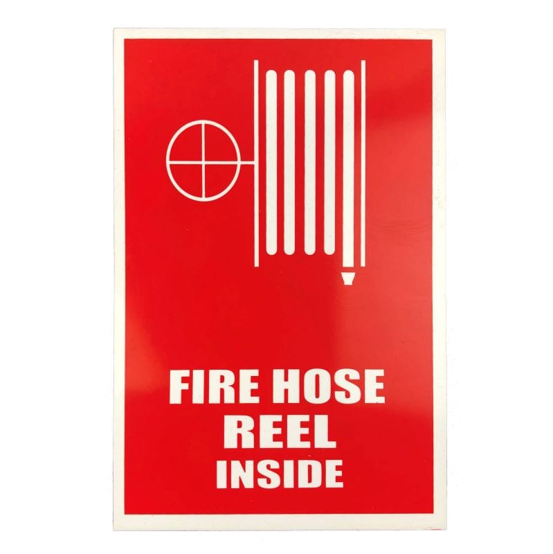 Loc Sign PVC FHR Inside Small 150mm W x 225mm H : AWFS