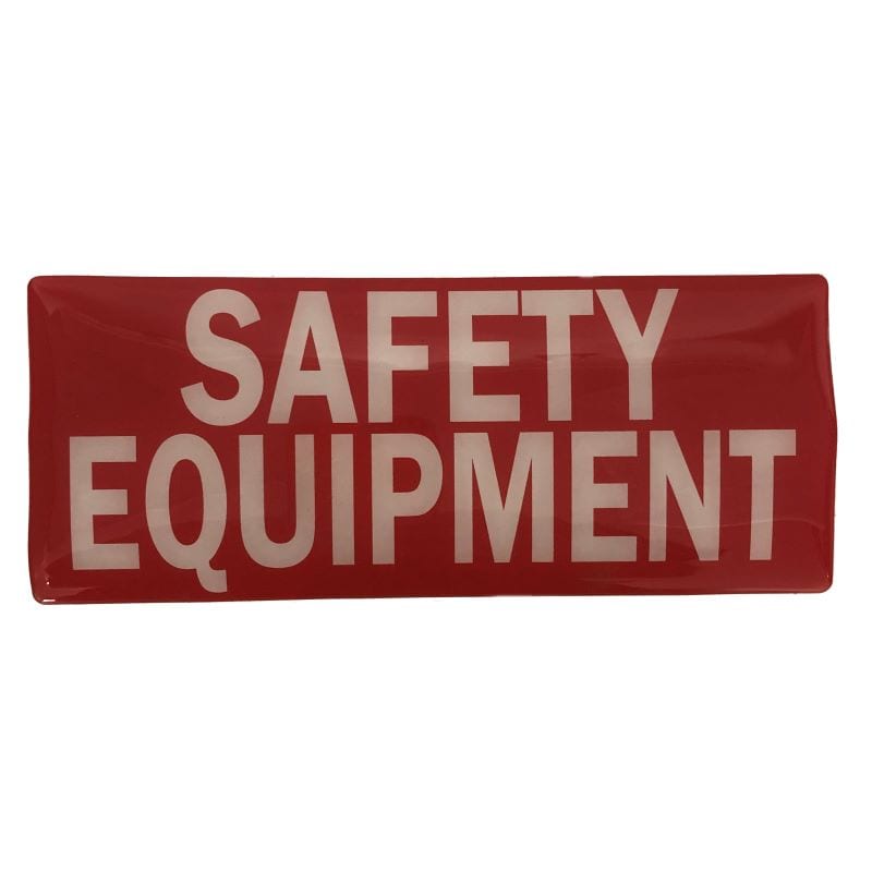 Location Sign S/A Safety Equip Resin For Dual Cabinet : AWFS