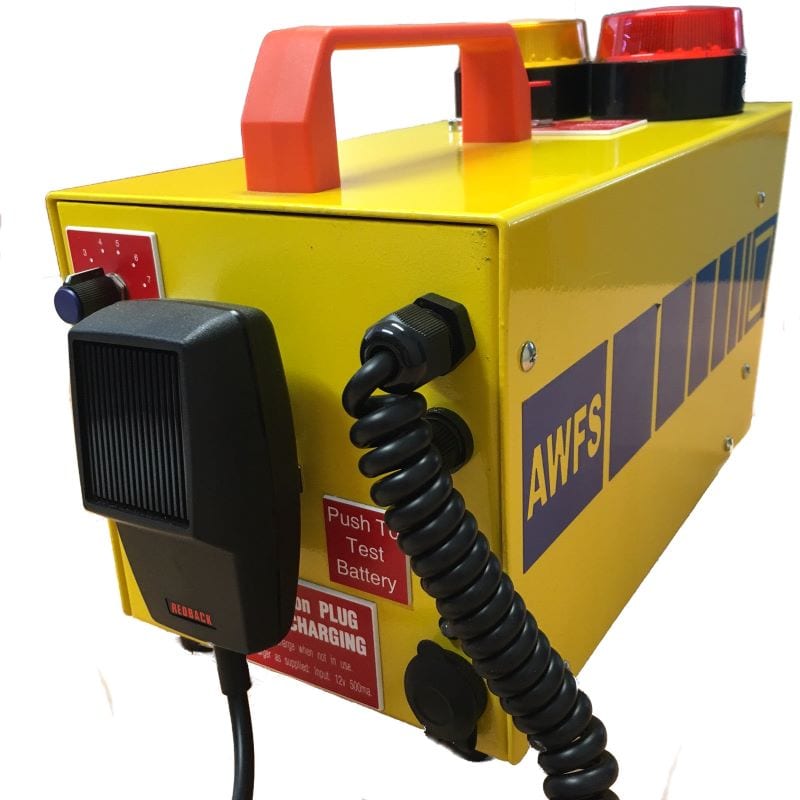 Siren Warning Portable Carry Evacuation Alarm & Pa Alert