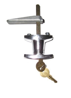 T Handle Lockable 003 Lock c/w Tongue / Rear Fixing : AWFS
