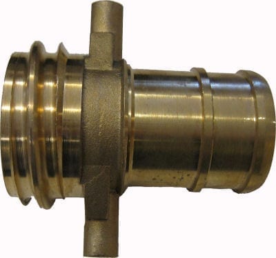 Coupling 65mm QRT Male x 65mm Tail Brass : AWFS