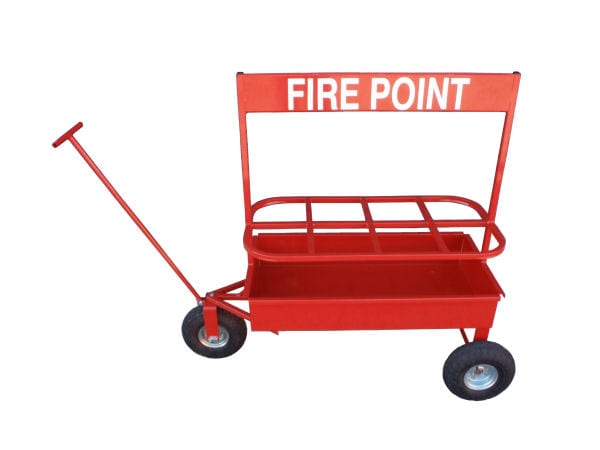 Fire Point Trolly Extinguisher 8 Cylinder : AWFS